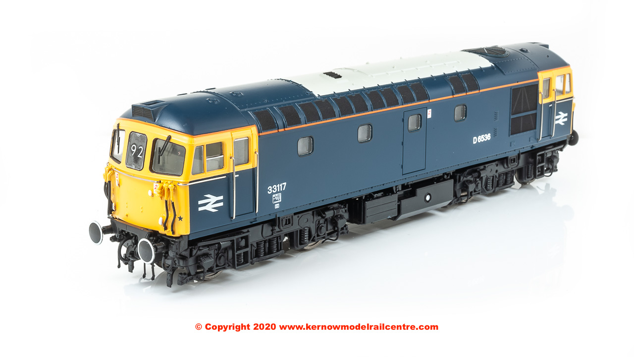 3364 Heljan Class 33/1 Diesel Locomotive number 33 117