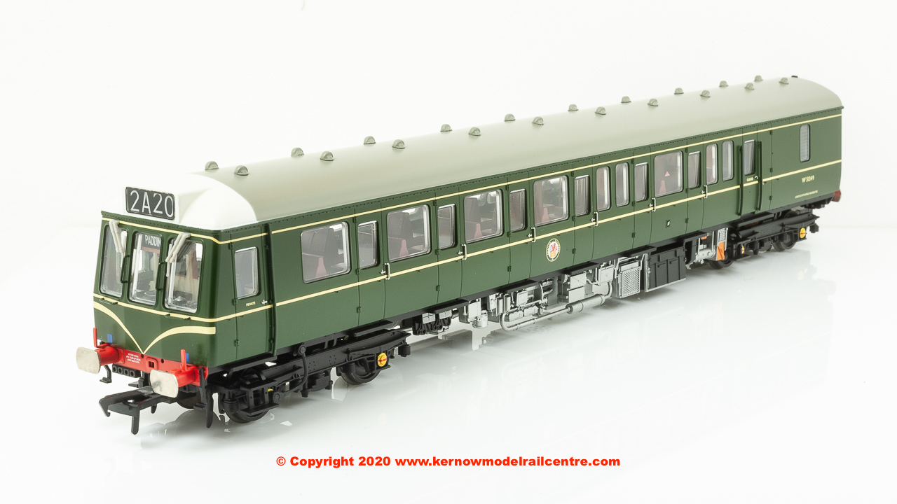 35-500SF Bachmann Class 117 3-Car DMU in BR Green Speed Whiskers