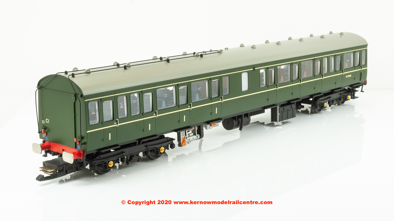35-500SF Bachmann Class 117 3-Car DMU in BR Green Speed Whiskers