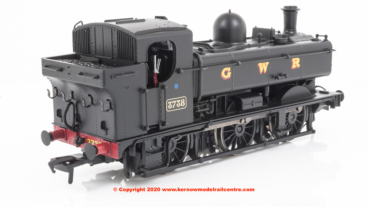 32-199 WSL Bachmann GWR 8750 Pannier Tank Steam Locomotive 3738