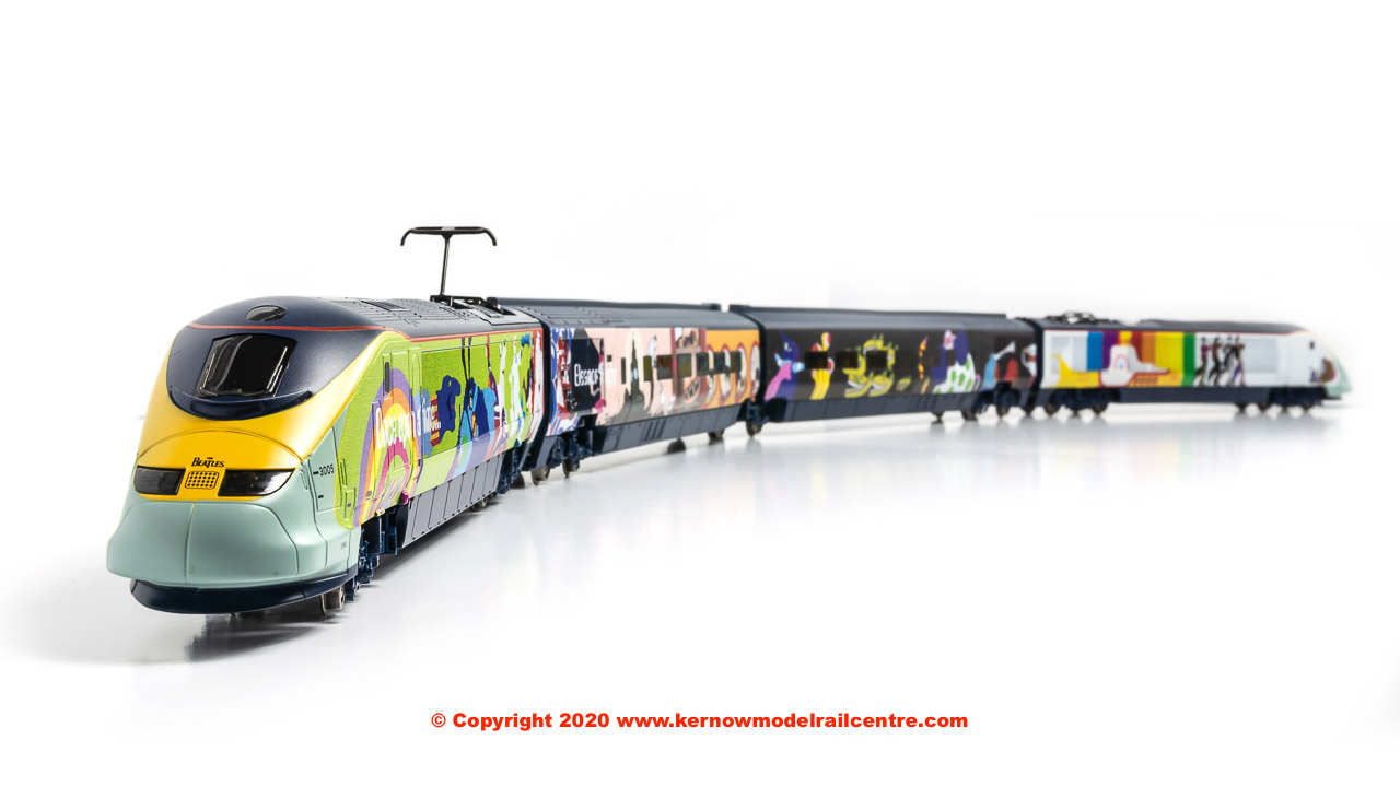 R3829 WSL Hornby Eurostar Class 373 3005/3006 Yellow Submarine